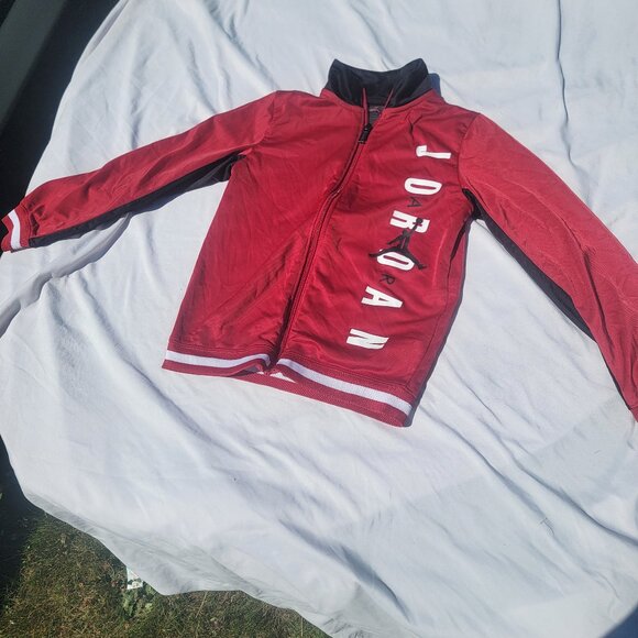 Jordan | Jackets & Coats | Jordan Jacket Kids 67 Years Satin Cuffs ...